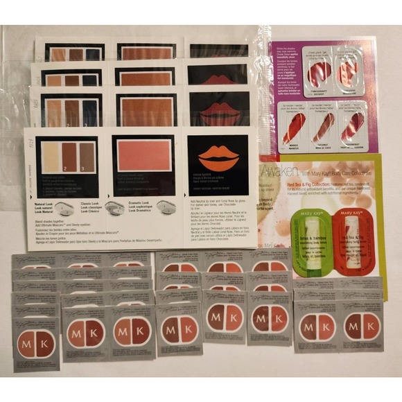Mary Kay | Makeup | Mary Kay Color Cards Other Samples 23 Cards32 Cheek Samples Color Glazes ...